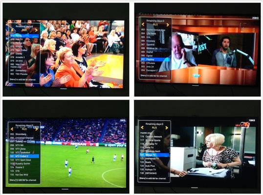 Los deportes vivos de Channles TV de HD IPTV de la caja de la ayuda androide elegante rusa 164 de Media Player APK embroman al adulto XBMC de la historieta