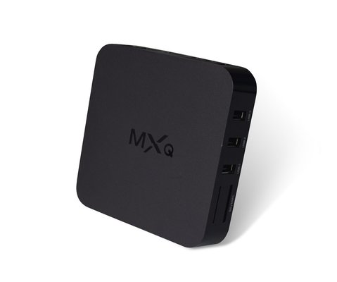 Caja androide MXQ XBMC quad-core de SKYPE QQ Facebook Smart TV instalada previamente