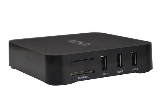 Caja androide MXQ XBMC quad-core de SKYPE QQ Facebook Smart TV instalada previamente