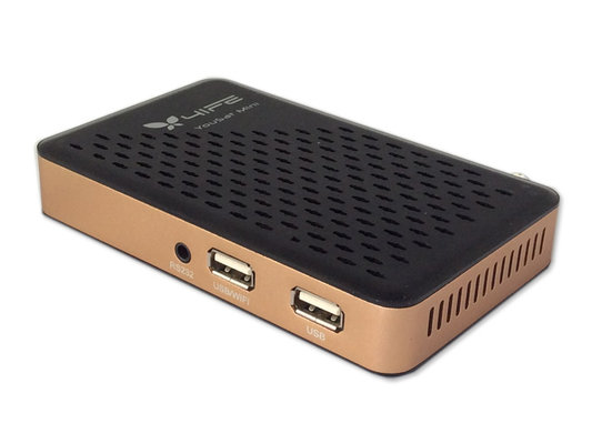 MINI plástico del receptor de satélite Sunplus1506G FTA USB HDMI CCCAM IR 120m m de DVB S2 Digitaces
