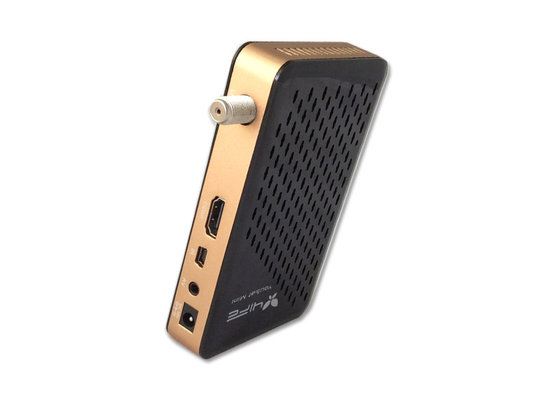 MINI plástico del receptor de satélite Sunplus1506G FTA USB HDMI CCCAM IR 120m m de DVB S2 Digitaces