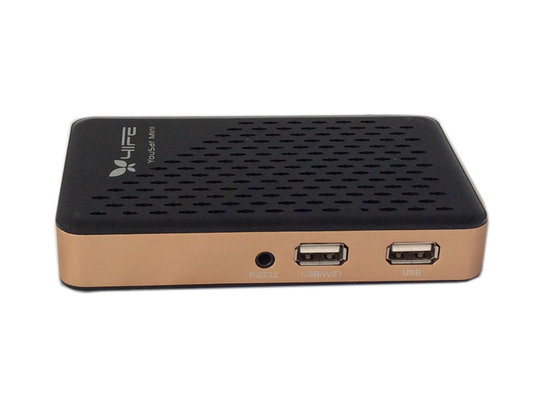 MINI plástico del receptor de satélite Sunplus1506G FTA USB HDMI CCCAM IR 120m m de DVB S2 Digitaces