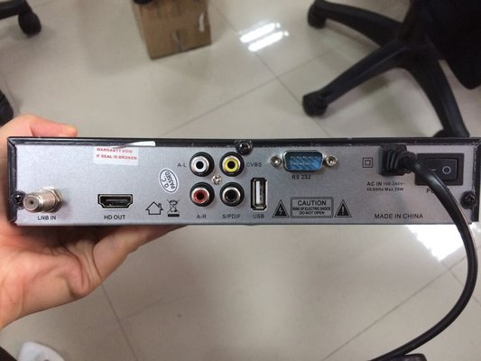 SD FTA DVB-S Satellite receiver New box 8000 GX6105 Solution Support QPSK PAL NTSC