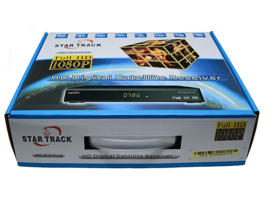 Pista SRT 1080p lleno 3G SCART de la estrella del receptor de satélite de HD DVB S2 Digitaces