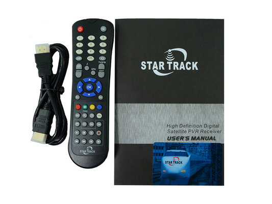 Pista SRT 1080p lleno 3G SCART de la estrella del receptor de satélite de HD DVB S2 Digitaces