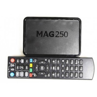 Mag250 el árabe árabe de la caja del linux IPTV canaliza la caja de la televisión de Internet
