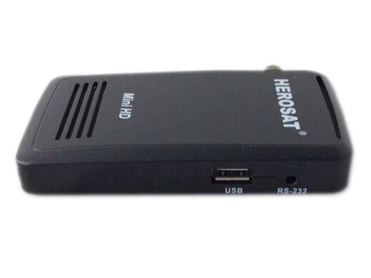 Mini decodificador del receptor Sunplus1506G FTA de HD PowerVu DVB S2 con IKS/el sistema de pesos americano/HDMI/USB/IR/WIFI/MPEG4 - plástico