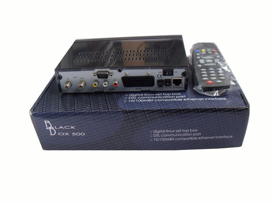 Distribución de Internet de la ayuda CCCAM Smart Card del receptor de satélite de la caja negra 500s Linux