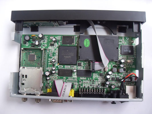 Distribución de Internet de la ayuda CCCAM Smart Card del receptor de satélite de la caja negra 500s Linux
