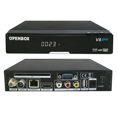 Openbox V8 FAVORABLE DVB S2/decodificador combinado del T2/C Digital con IPTV/WebTv/VOD/DLNA/HDMI/LAN