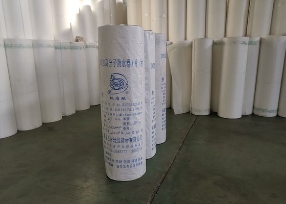 Flexible Elastomeric Waterproofing Membrane , Concrete Wall Waterproofing Membrane Sheet