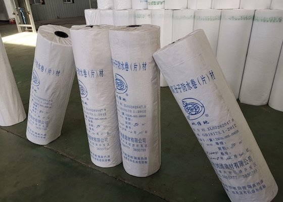 High Molecule Self Adhered Waterproofing Membrane Roll With Vapor Barrier