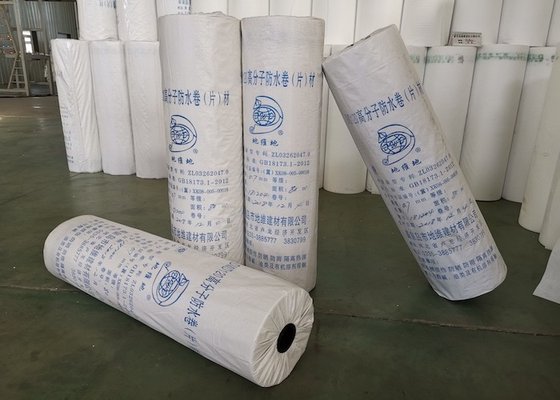 Large Elongation Tile Waterproofing Membrane High Vapour Permeability Wide Temperature Range