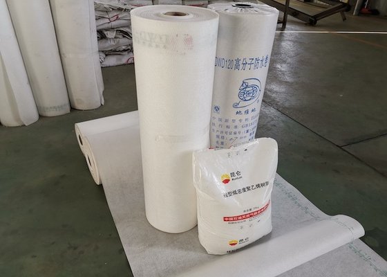 Cementitious House Waterproofing Membrane , Waterproof Bathroom Floor Membrane High Strength