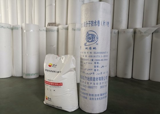 Polymer Shower Waterproofing Membrane , Elastomeric Waterproofing Membrane Sturdy