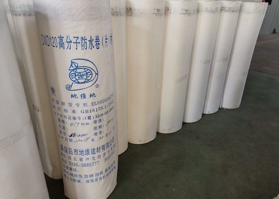 Clear Basement Wall Waterproofing Membrane Concrete Substrate Applied