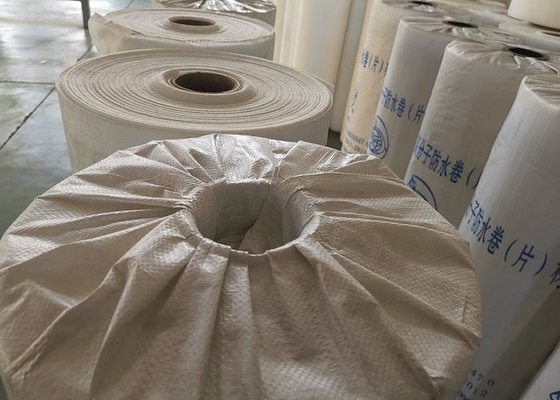 Sheet Elastomeric Waterproofing Membrane Anti Seepage Wide Temperature Range