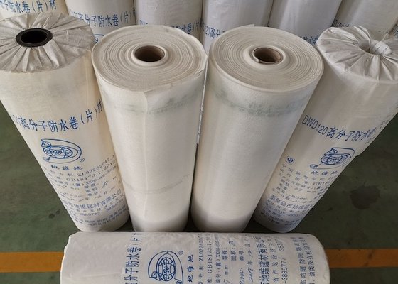 Building Polyethylene Waterproofing Membrane , Foundation Coating Membrane DWD