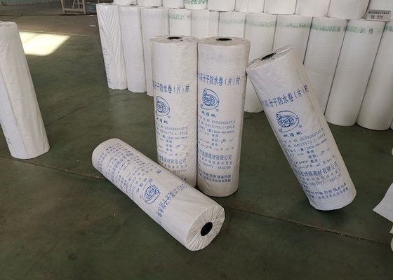 Full Surface Bonding Foundation Coating Membrane , Waterproofing Membrane For Concrete Slab
