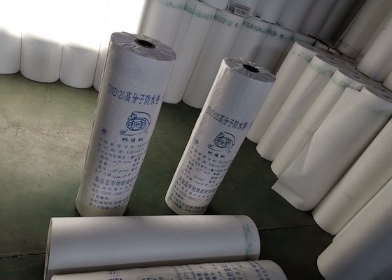 Low Temperature Single Ply Membrane , Waterproof Sheet For Roof Easy Installation