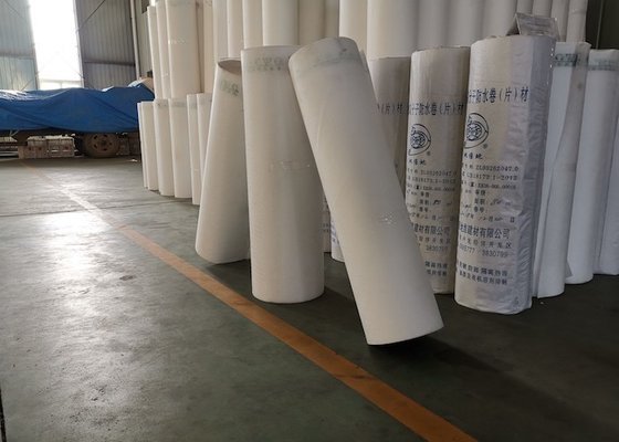 Low Temperature Single Ply Membrane , Waterproof Sheet For Roof Easy Installation