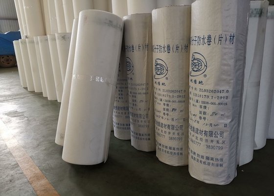 Construction Flexible Waterproof Roofing Material , Flat Roof Coverings Stable