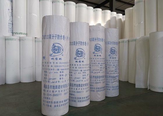 Thermally Weldable Exterior Basement Waterproofing Membrane Chemical Corrosion Resistance