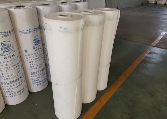 Thermally Weldable Exterior Basement Waterproofing Membrane Chemical Corrosion Resistance