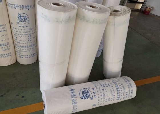 Single Ply Polyethylene Waterproofing Membrane Non Exposed Puncture Proof