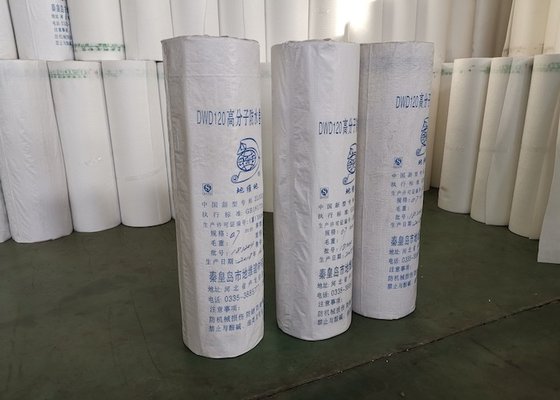 Long Service Life Polyethylene Waterproofing Membrane Hot Air Weldable