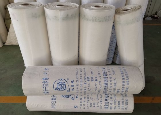 Connection Joints Flat Roof Waterproofing Membrane , Flexible Waterproof Membrane Thermal Weldable