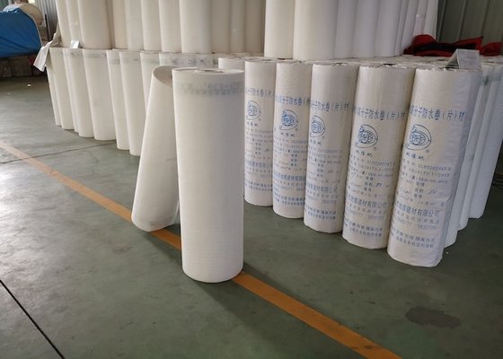 Polymeric Parking Deck Waterproofing , Underground Waterproofing Membrane Thin