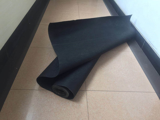 Roll EPDM Waterproofing Membrane Sheets Adhesive Bonding Non Woven Fabric Fleece Backing