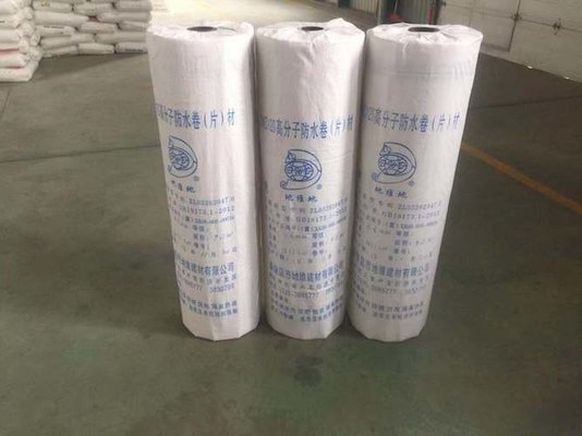 Anti Puncture Block Wall Waterproofing Membrane White Color For Civil Buildings