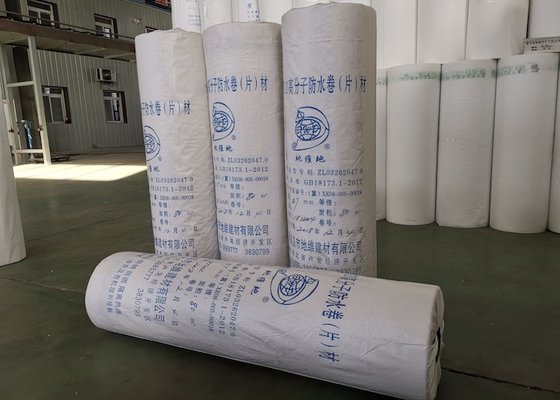 Weldable House Waterproofing Membrane , Polyurethane Waterproofing Membrane Rough Surface