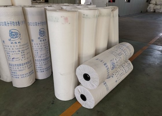 Sheet Elastomeric Waterproofing Membrane Anti Seepage Wide Temperature Range