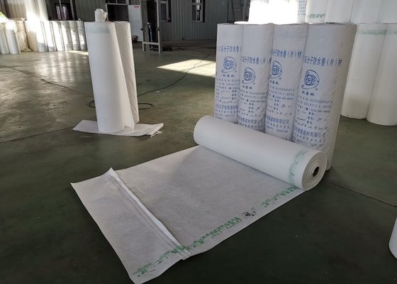 Firm Structure Pool Waterproofing Membrane High Peel Tear Strength