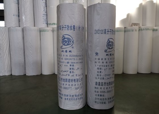 Adhesive Tunnel Waterproofing Membrane Welding Installation Excellent Plasticity