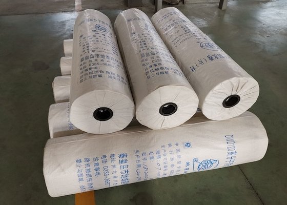 Anti Puncture Concrete Roof Waterproofing Membrane High Elongation Non Pollution