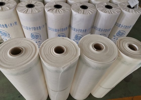 Flat Waterproof Roof Membrane Reliable Chemical Corrosion Resistance