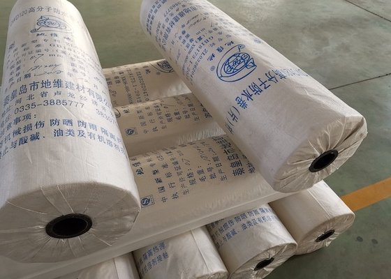 Long Service Life Polyethylene Waterproofing Membrane Hot Air Weldable