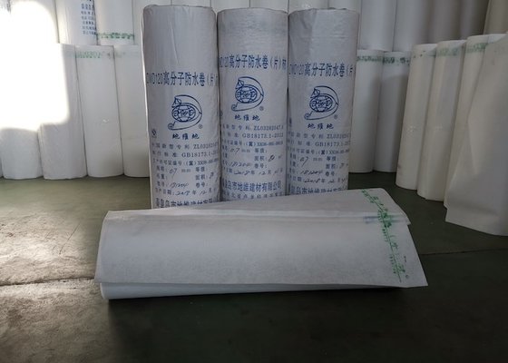 Polymer Exterior Foundation Waterproofing Membrane With Polyester Fleece Surface