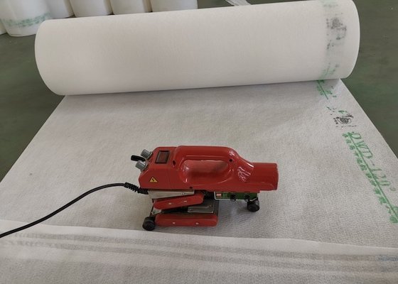 Connection Joints Flat Roof Waterproofing Membrane , Flexible Waterproof Membrane Thermal Weldable