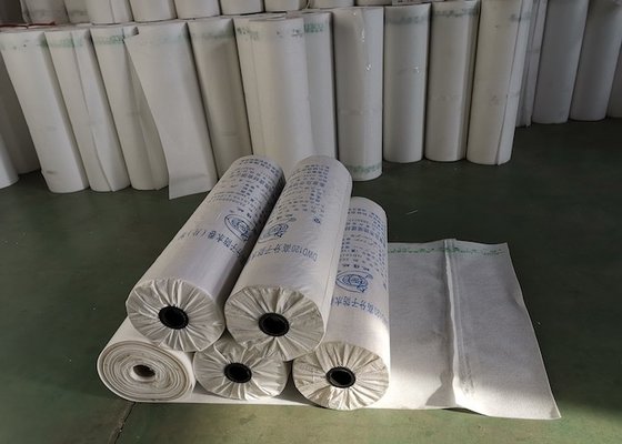 OEM Tunnel Waterproofing Membrane Reinforced Nonwoven Polyester Flame Retardant