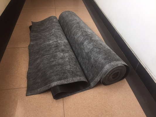 Black EPDM Rubber Roofing Membrane , Elastomeric Roof Coating Strong Deformation Adaptability