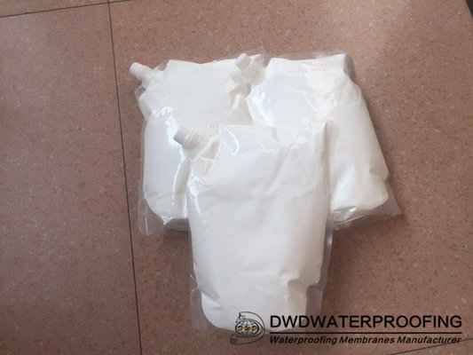 White Liquid Concrete Waterproof Sealer , Exterior Foundation Waterproofing Products Inorganic