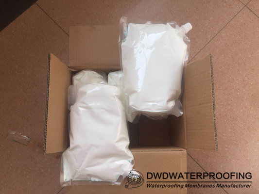 White Liquid Concrete Waterproof Sealer , Exterior Foundation Waterproofing Products Inorganic