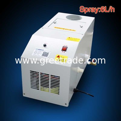 Industrial 3Kg / hour spray ultrasonic humidifier for workroom made of stainless steel