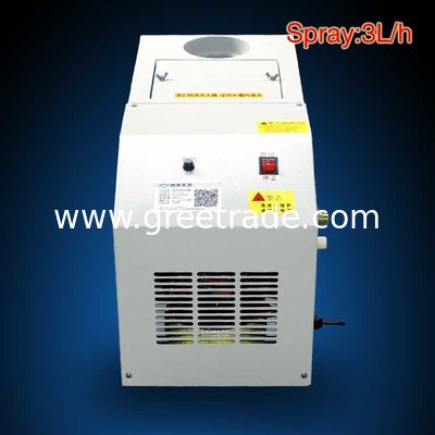 Industrial 3Kg / hour spray ultrasonic humidifier for workroom made of stainless steel