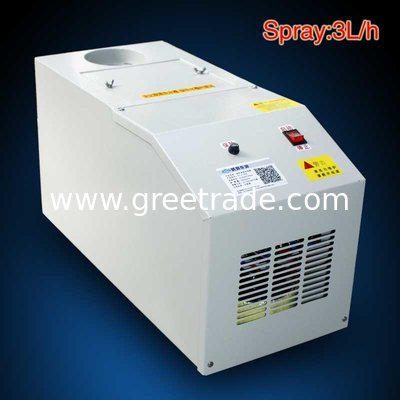 Industrial 3Kg / hour spray ultrasonic humidifier for workroom made of stainless steel